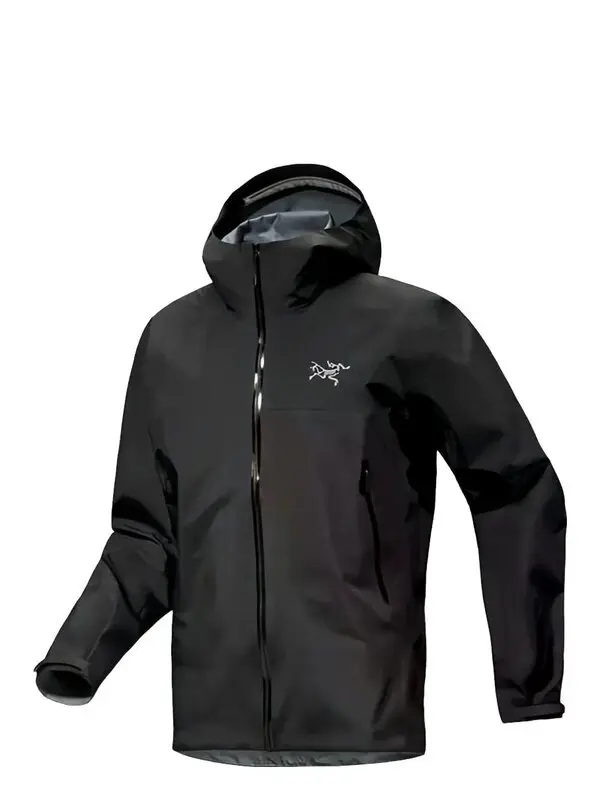 Arc'teryx Beta Hooded Windbreaker Jacket - Black
