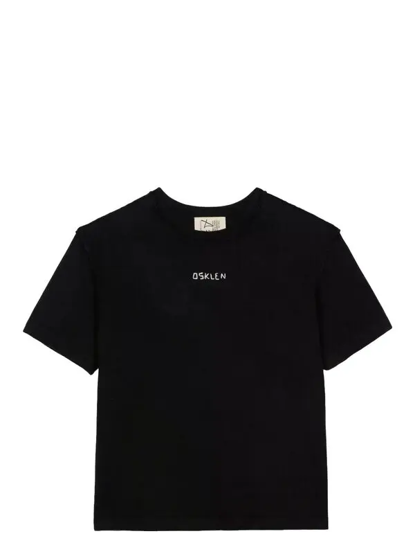 OSKLEN Cotton Jersey Inside-out T-shirt - Black
