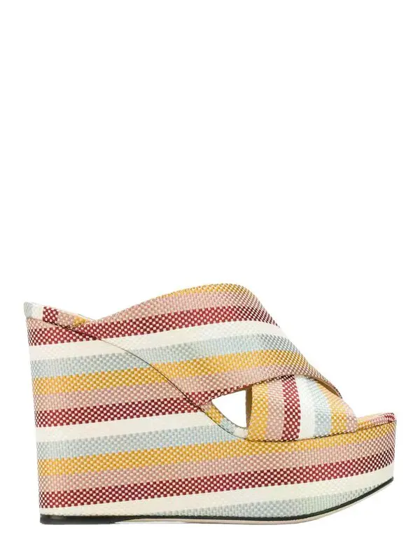 SERGIO ROSSI Wedge Heel Sandals - Neutrals