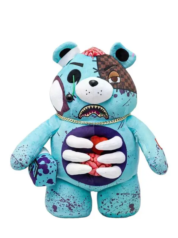 SPRAYGROUND Zombie Bear Backpack - Blue