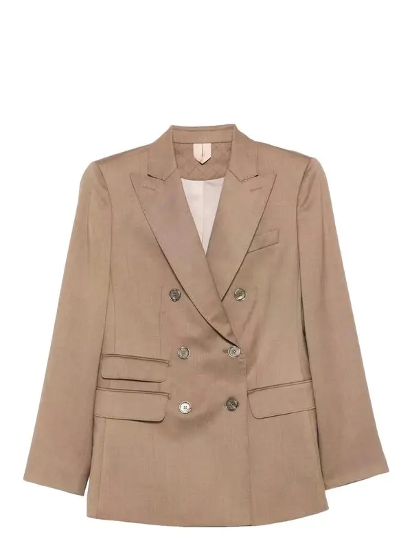 Max Mara Double-breasted Blazer - Brown