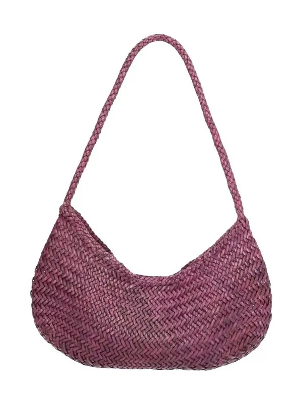 Dragon Diffusion Nova Luna Braided Shoulder Bag - Purple