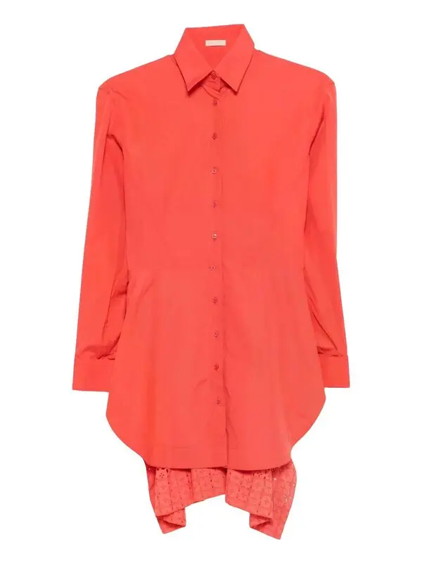 Alaïa 2010s Cotton Shirt - Red