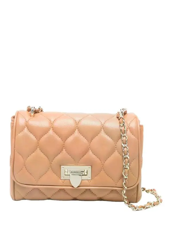 ASPINAL OF LONDON Lottie Quilted Crossbody Bag - Brown