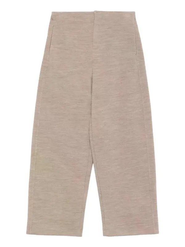 Max Mara Wide Leg Trousers - Neutrals