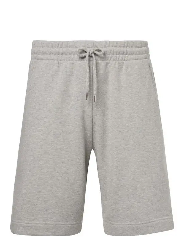 Dries Van Noten Cotton Jersey Shorts - Grey