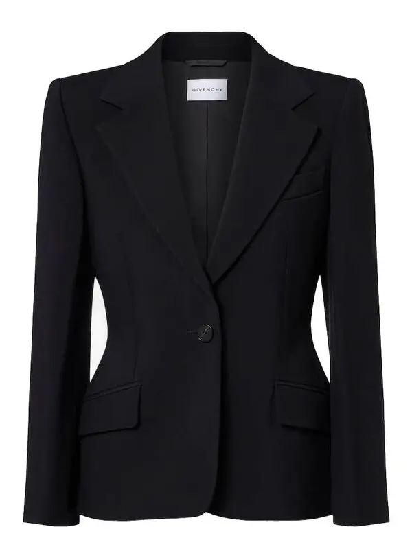 Givenchy Single-breasted Blazer - Black