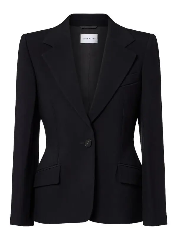 Givenchy Single-breasted Blazer - Black