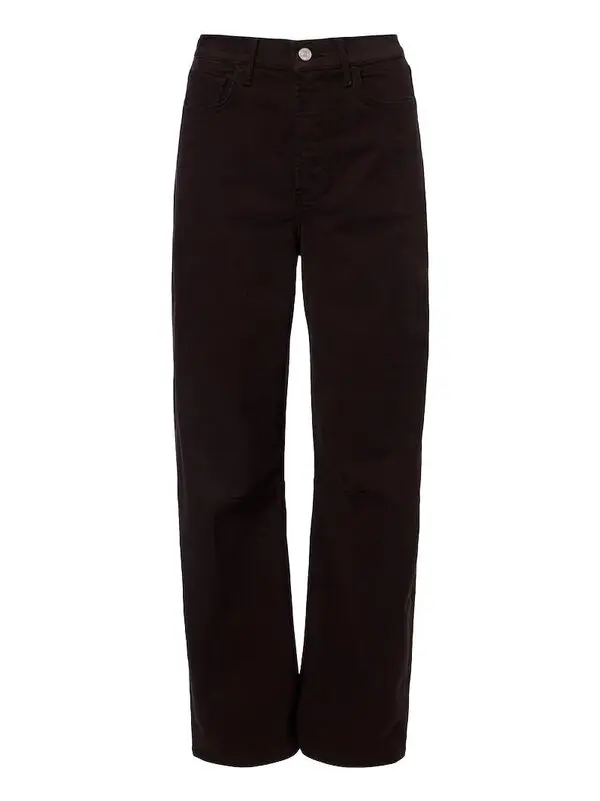 Citizens Of Humanity Miro Cropped Barrel-leg Jeans - Brown