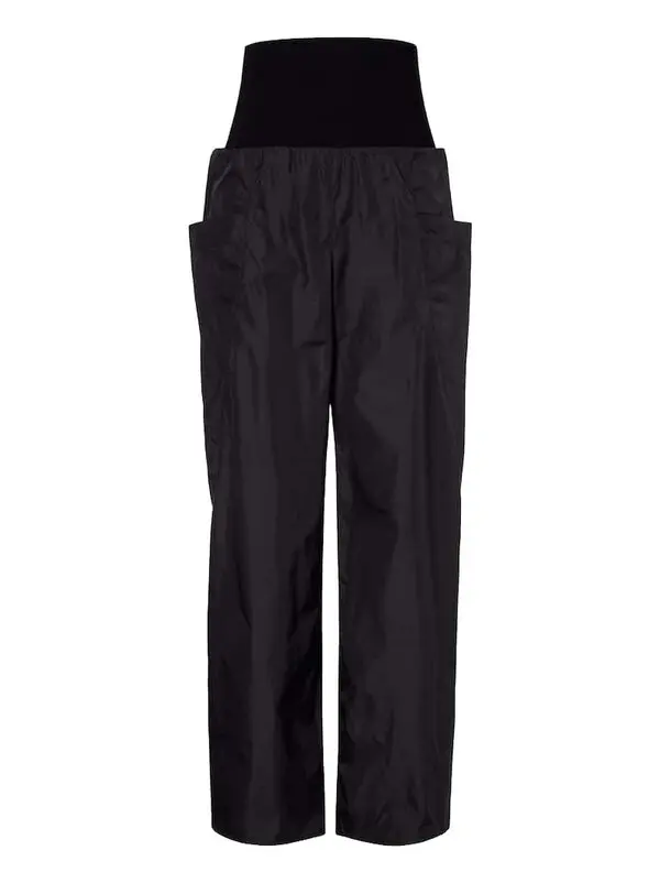 Alaïa Wide-leg Pants - Black