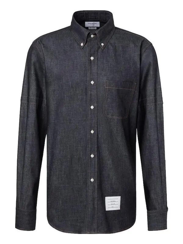 Thom Browne Denim Shirt - Blue