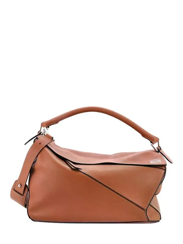 Loewe Puzzle Large Satchel - Brown