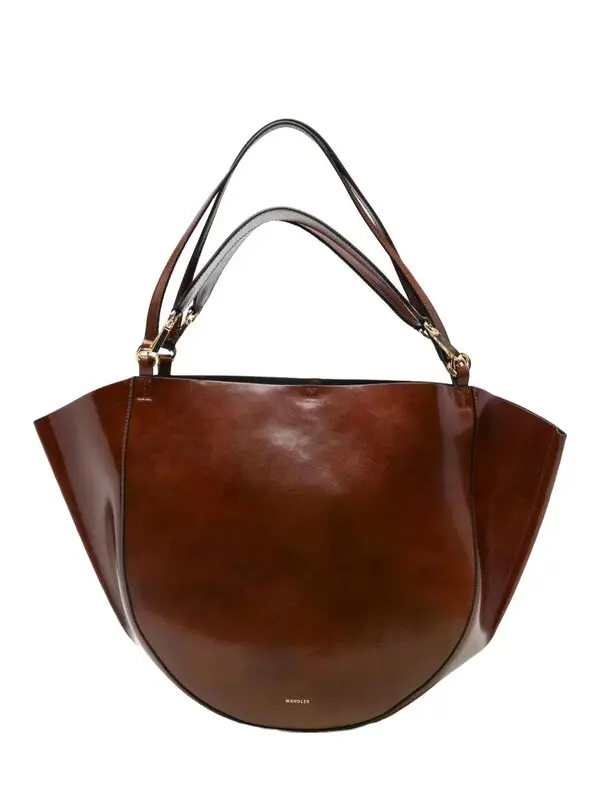 WANDLER Large Hortensia Tote - Brown