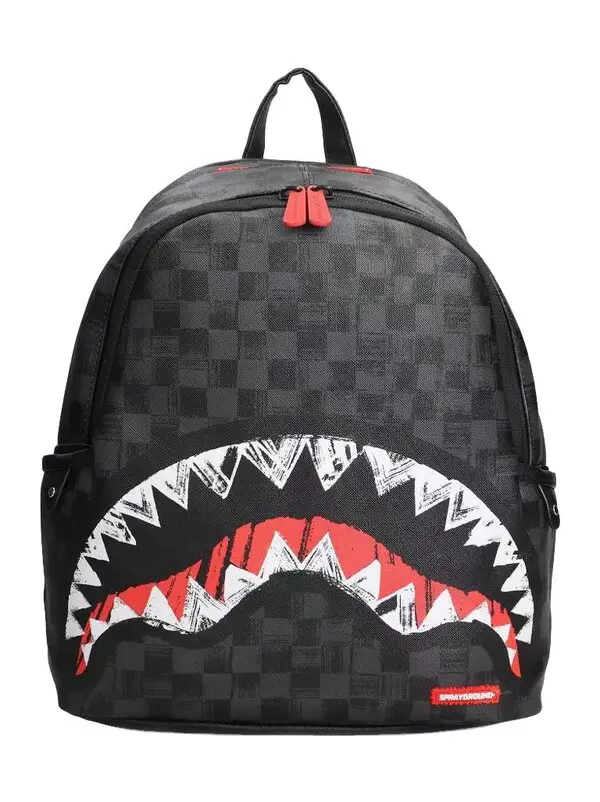 SPRAYGROUND Checked Backpack - Black