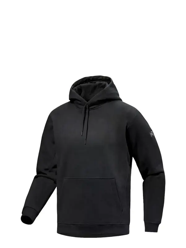 Arc'teryx Emblem Hooded Hoodie - Black