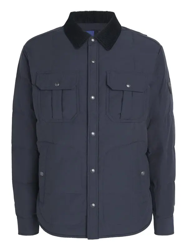 Polo Ralph Lauren Cotton-blend Hartland Down Shacket - Navy