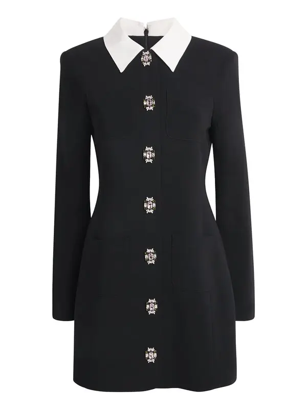 Cinq À Sept Cheryl Blazer Mini Dress - Black