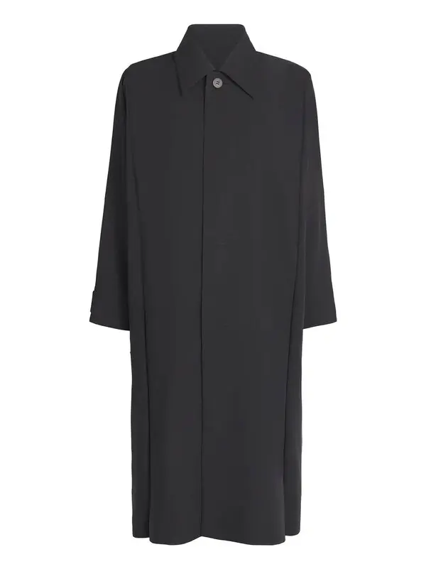 Issey Miyake Flat Coat - Black