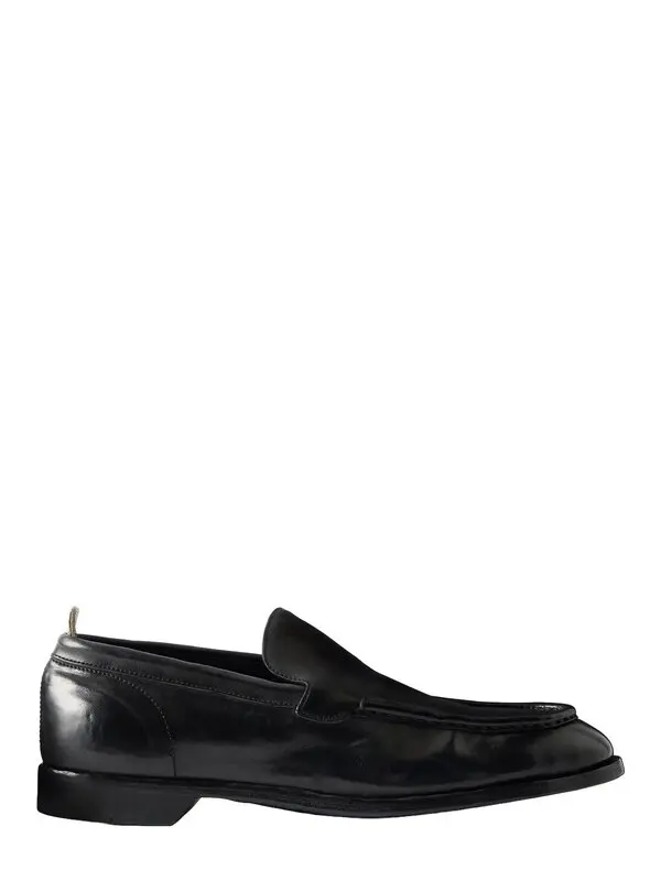 Officine Creative Sound 005 Leather Loafers - Black