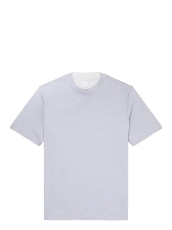Eleventy Cotton-jersey T-shirt - Gray