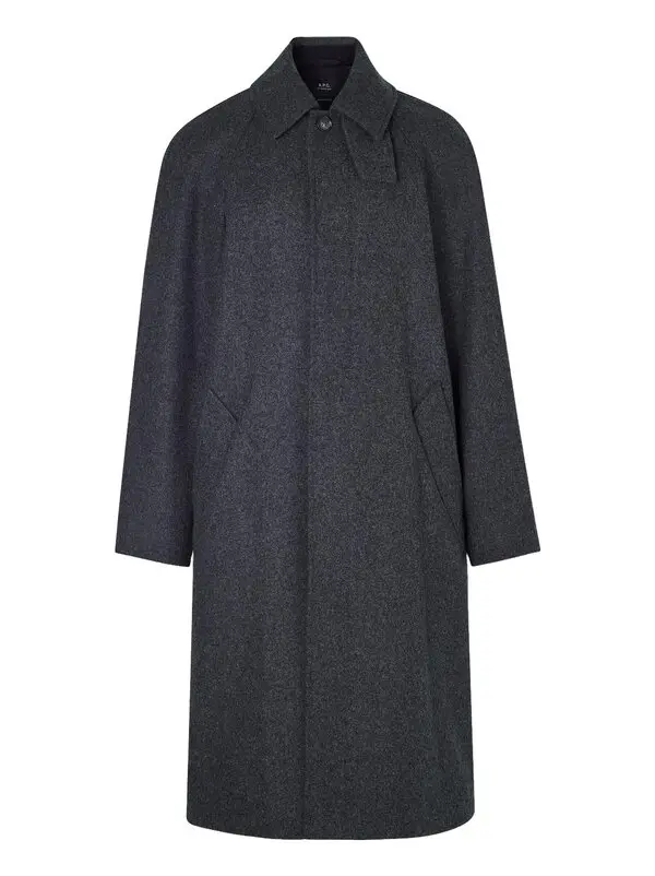 A.p.c. Wool Coat - Gray