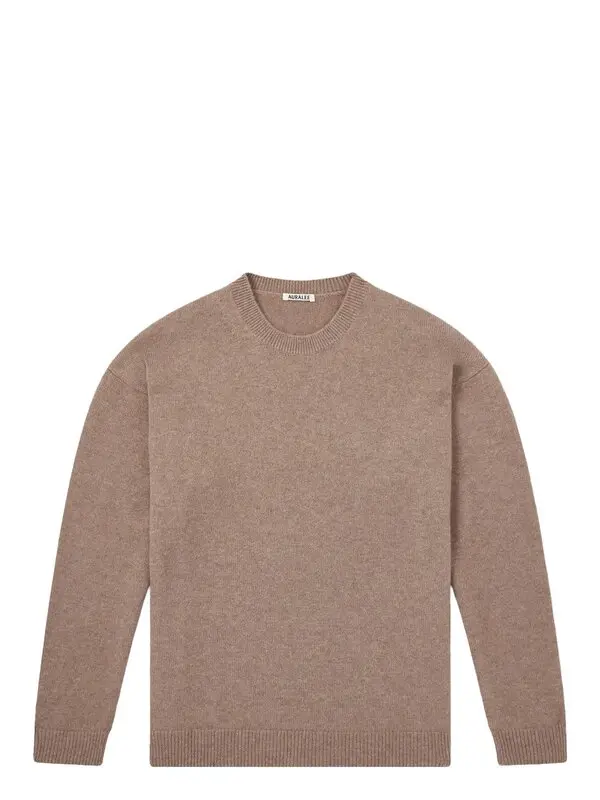 Auralee Cashmere Sweater - Brown
