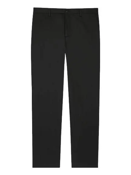 Paul Smith Fine Cotton-twill Chinos - Black