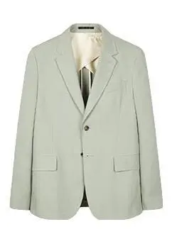 Paul Smith Light Linen Buggy-lined Blazer - Green