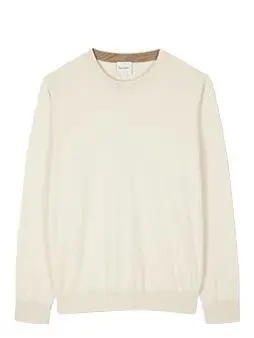 Paul Smith Organic Cotton Knitted Sweater - White