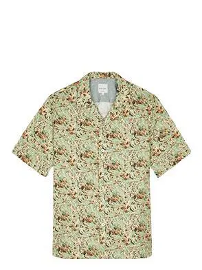 Paul Smith Flower Print Short-sleeve Shirt - Green
