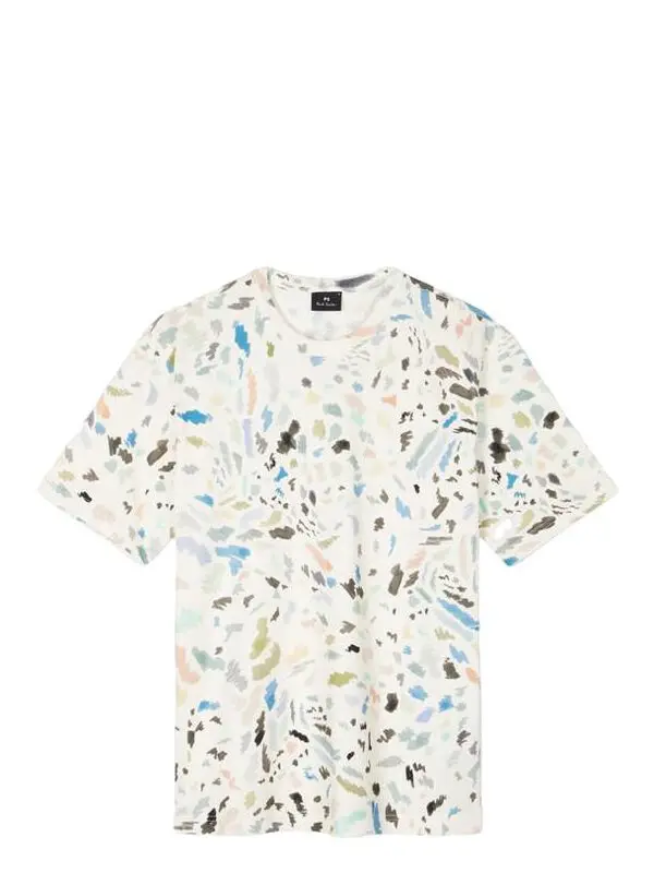 Paul Smith Doodle' Print T-shirt - White