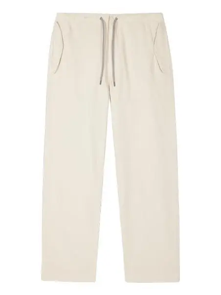 Paul Smith Relaxed-fit Cotton-linen Trousers - White