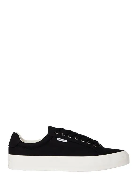 Paul Smith Canvas 'amos' Trainers - Black