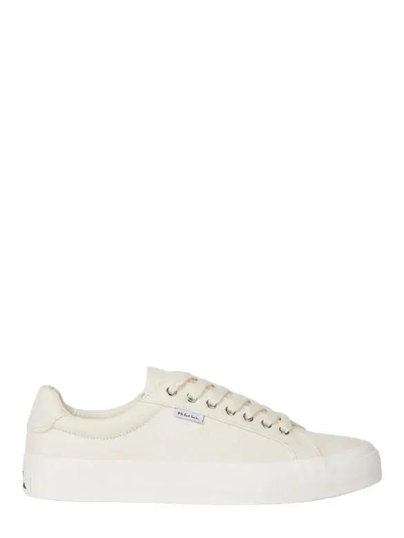 Paul Smith Canvas 'amos' Trainers - White