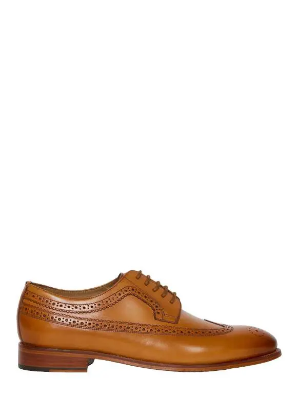 Paul Smith Collins Leather Brogues - Brown