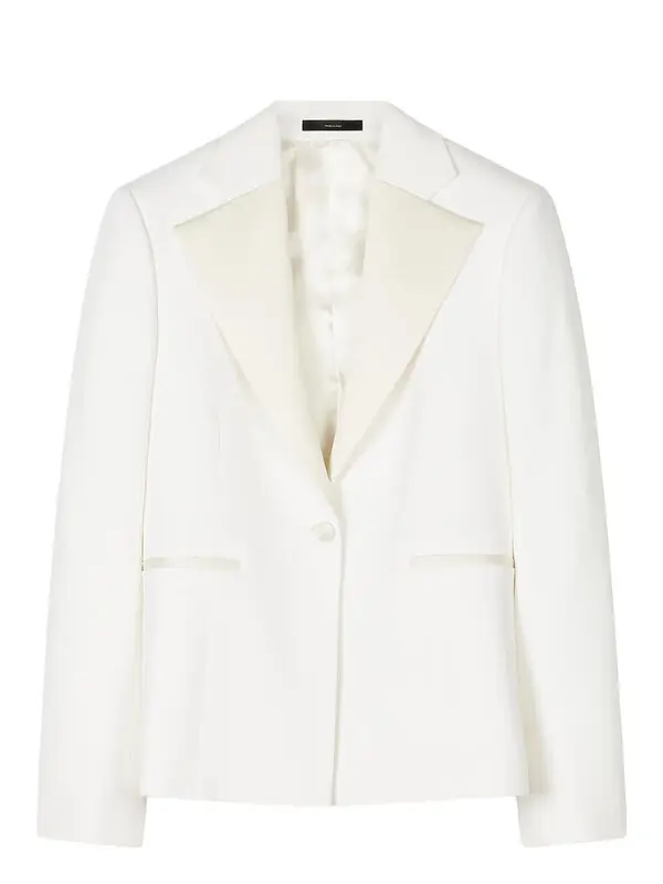 Paul Smith Single-button Evening Blazer - White