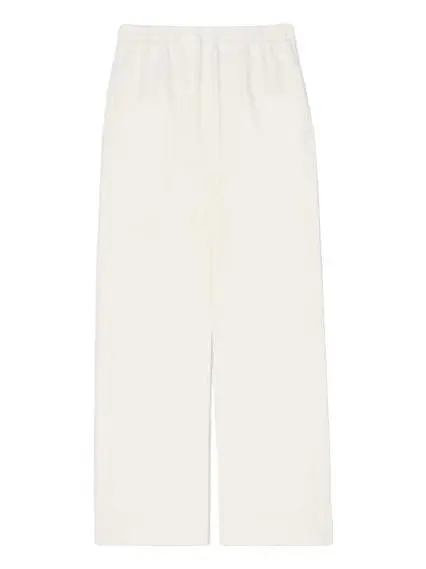 Paul Smith Linen Wide-leg Trousers - White