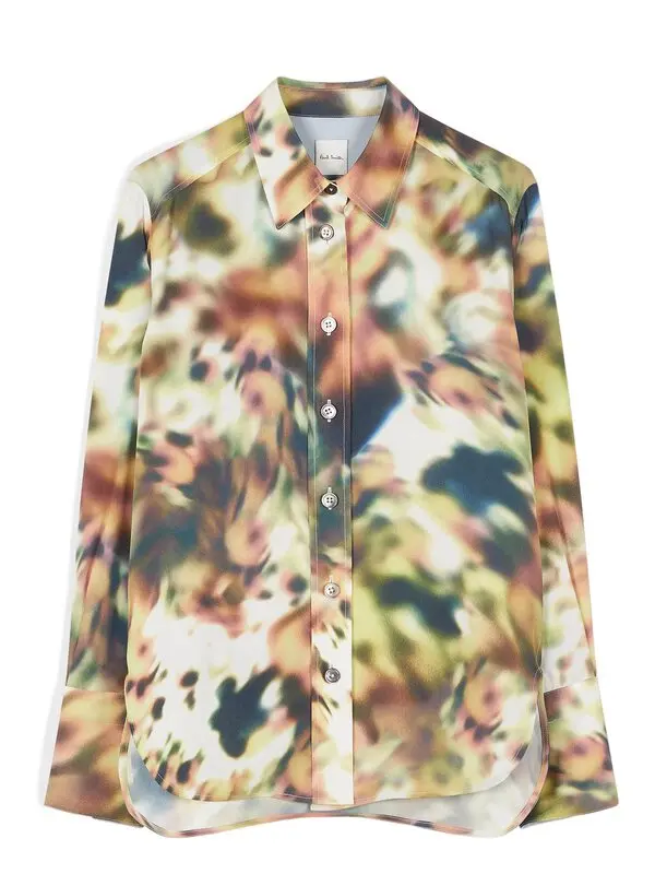 Paul Smith Lens Blur Botanical Shirt - Multicolour