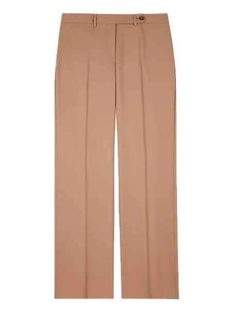 Paul Smith Taupe Wool Bootcut Trousers - Brown