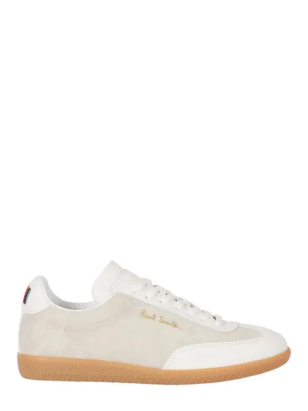 Paul Smith Leather Trainers - White