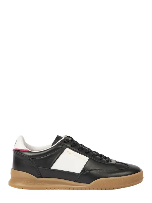 Paul Smith Leather Low Top Sneakers - Black