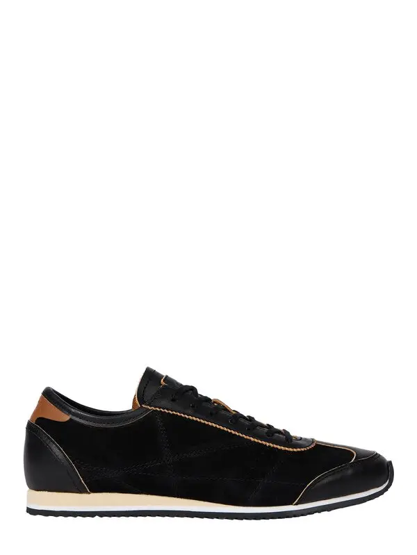 Paul Smith Nubuck 'maltese' Sneakers - Black