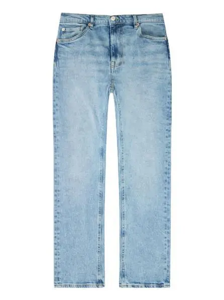 Paul Smith Straight-fit Light-wash Jeans - Blue