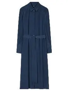 Paul Smith Midi Shirt Dress - Blue