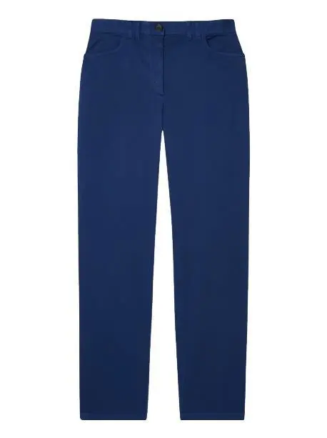 Paul Smith Navy Stretch-cotton Slim-fit Chinos - Blue
