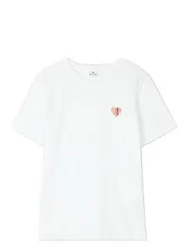 Paul Smith Swirl Heart T-shirt - White