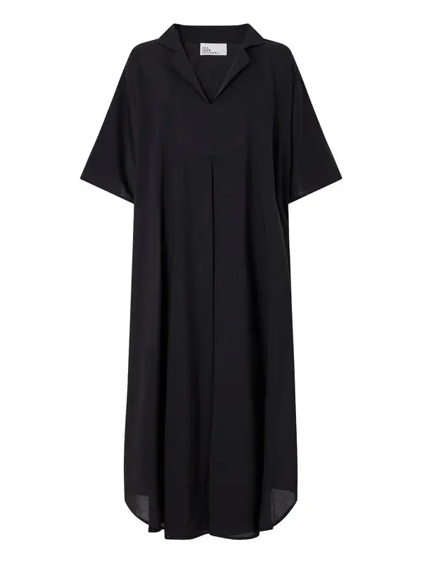 Lisa Marie Fernandez Cotton-voile Kaftan - Black