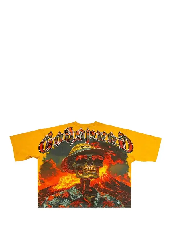GODSPEED Natural Disaster T-shirt - Yellow