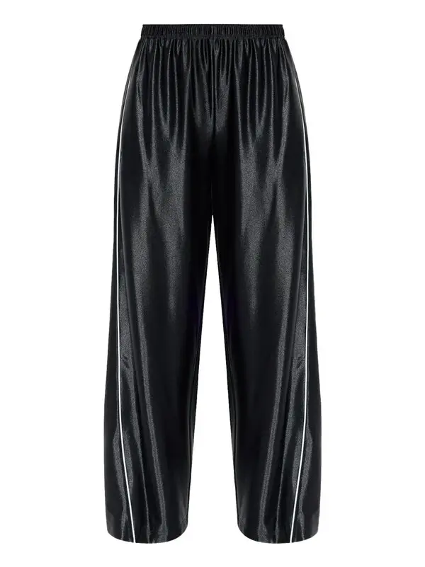 Alexander Wang Reflective Piping Trackpant - Black
