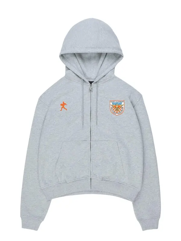 NAHMIAS X Marty Supreme Zip-up Hoodie - Grey